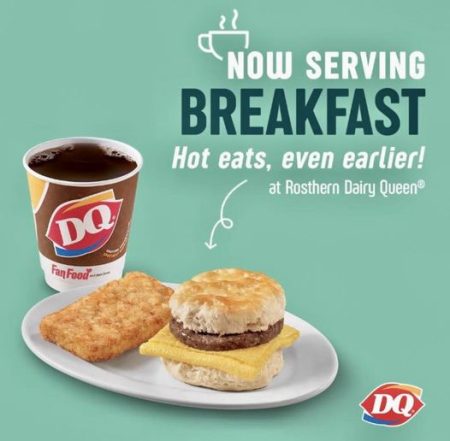 Dairy Queen Breakfast Menu Updated [Special Deals With Price]
